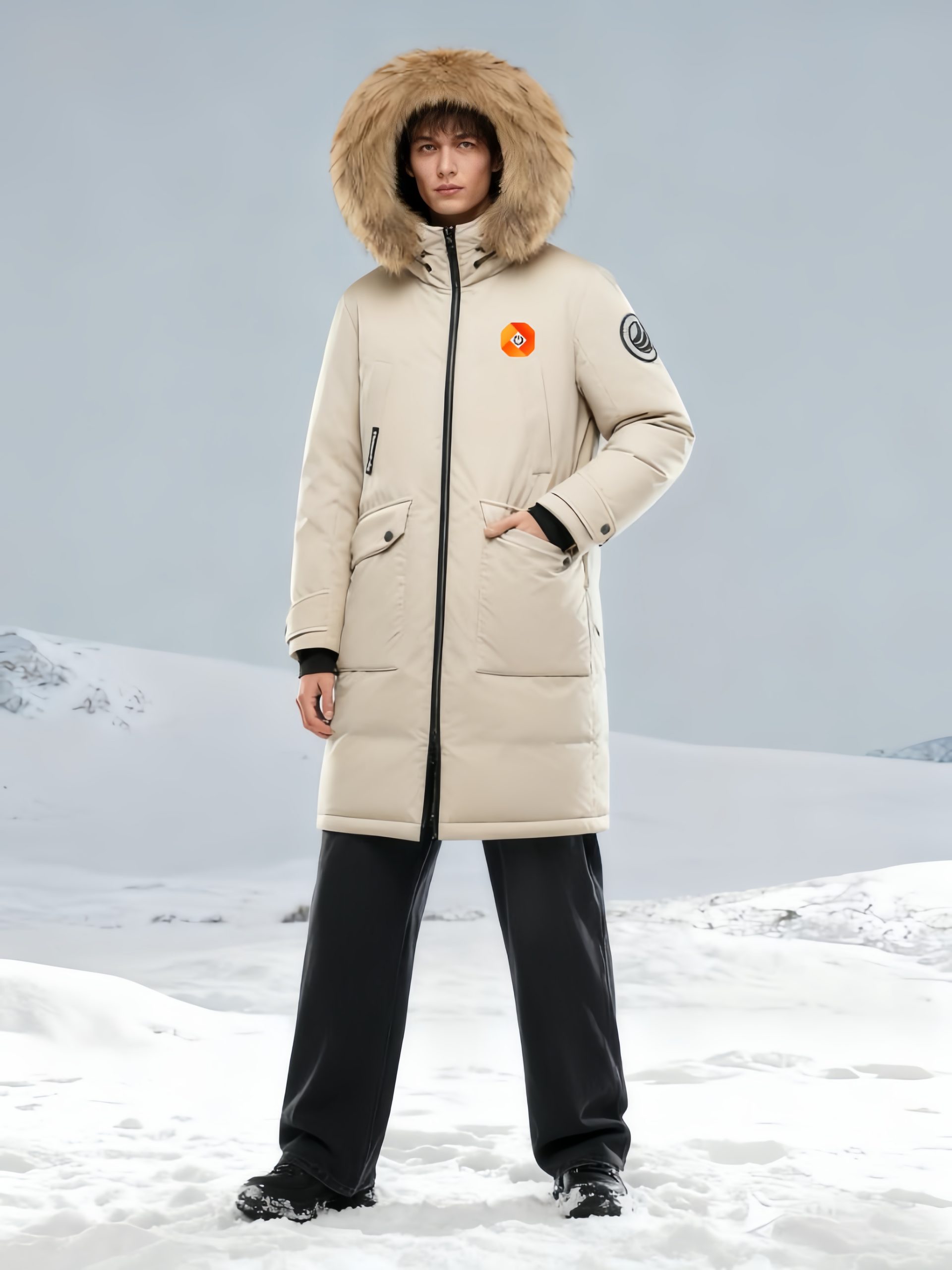 White thermal insulation jacket - TianKe